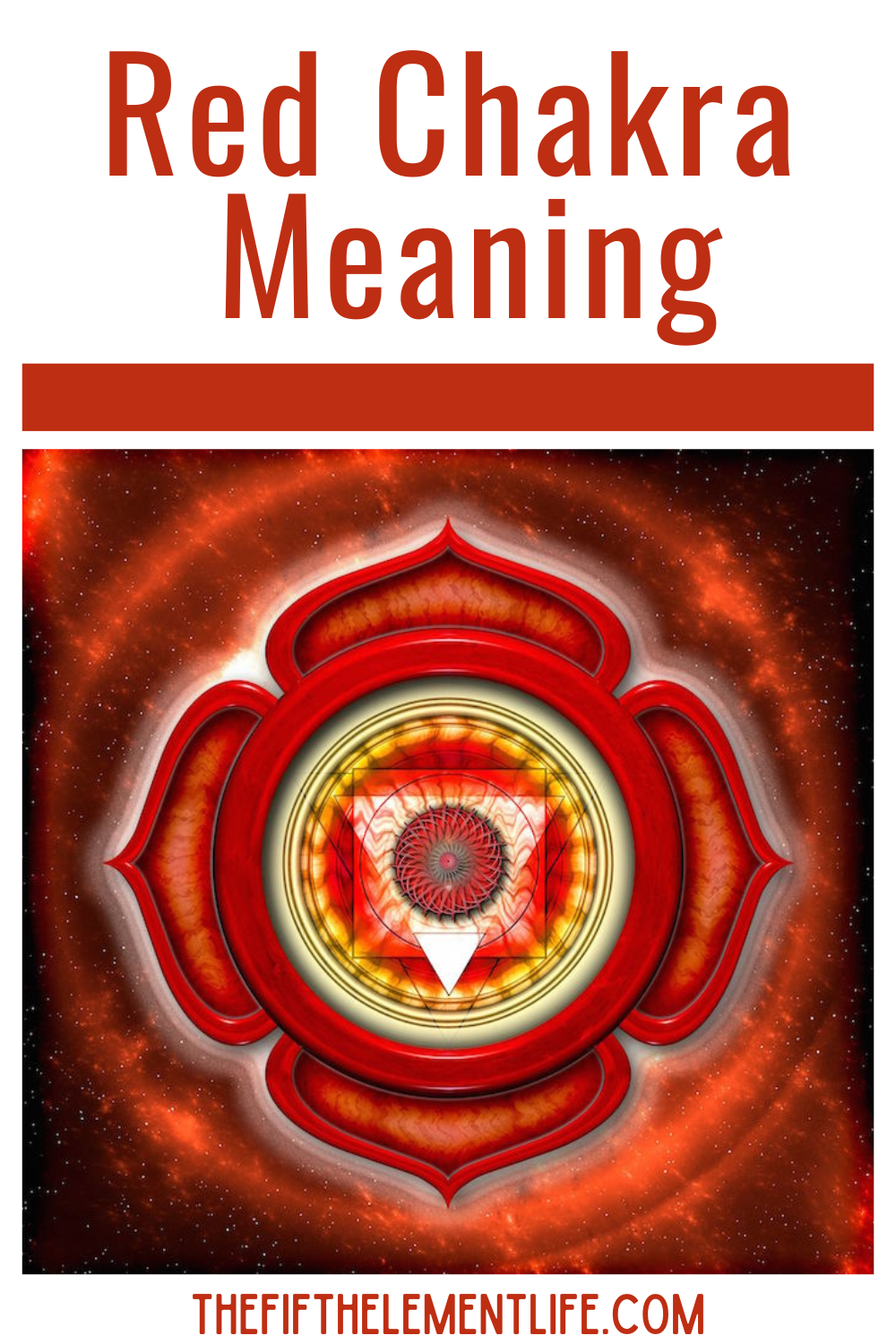 Red Chakra: Root Energy and Stability